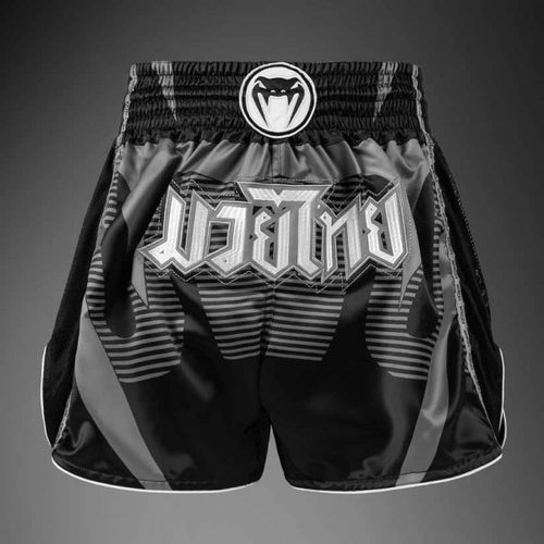 Venum Adrenaline Muay Thai Šorc Crno/Sivi XXL