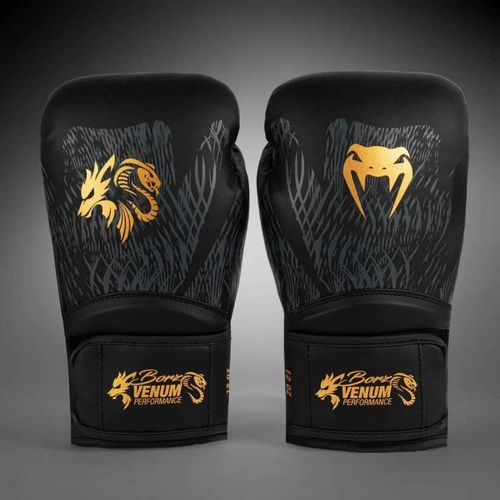 Venum x Chimaev Rukavice za Boks Crno/Zlatne 16OZ