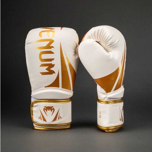 Venum Challenger 2.5 Rukavice za Boks Belo/Zlatne 16OZ