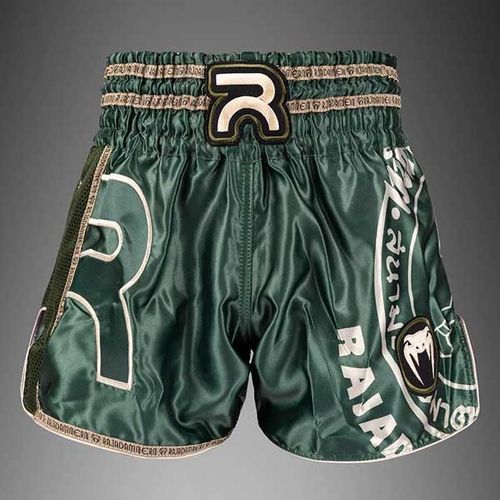 Venum x Rajadamnern Muay Thai Šorc Maslinasto Zeleni M