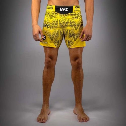 Venum UFC Zenith Authentic Fight Night Borilački Šorc Kratki Žuti XL