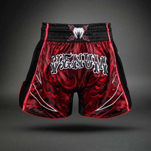Venum Wolf Atak Muay Thai Šorc Crno/Crveni M
