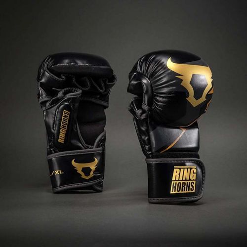 Ringhorns Charger MMA Sparing Rukavice Crno/Zlatne S/M