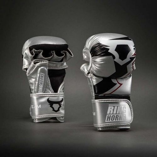 Ringhorns Charger MMA Sparing Rukavice Srebrno/Crne S/M