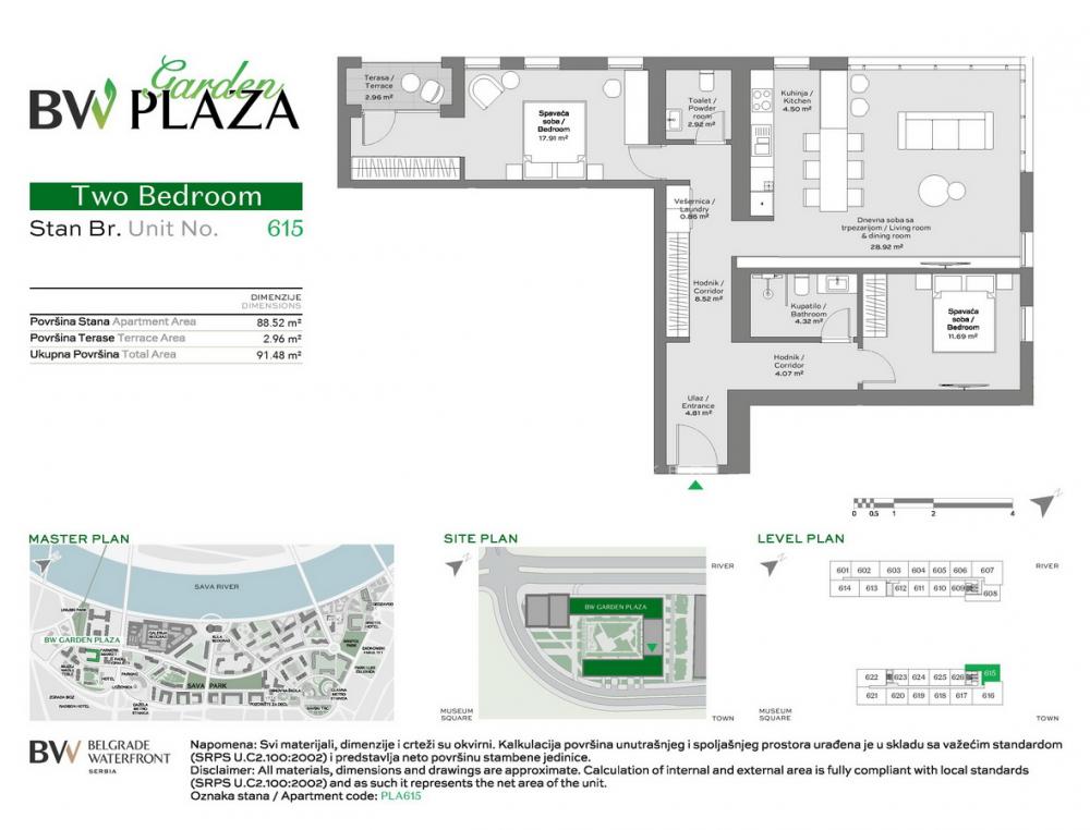 BW Garden Plaza, odlična ponuda, dvostrana orijentacija ID#4655
380.888 €