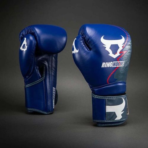 Ringhorns Charger Rukavice Navy Blue/Crvene 14OZ