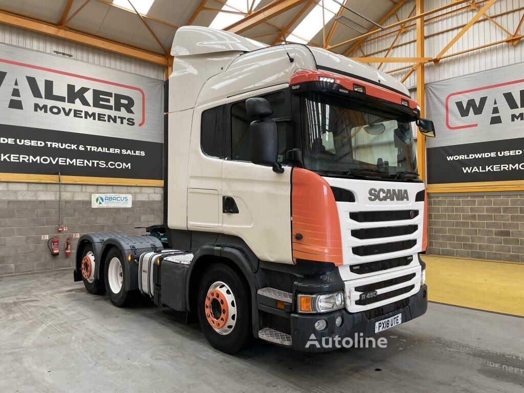 Scania R450 *EURO 6* HIGHLINE 6X2 TAG AXLE TRACTOR UNIT – 2018 – PX18 U tegljač