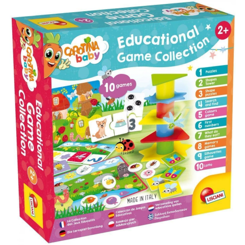 Carotina Edukativna Igra 10 Games Lisciani 80243