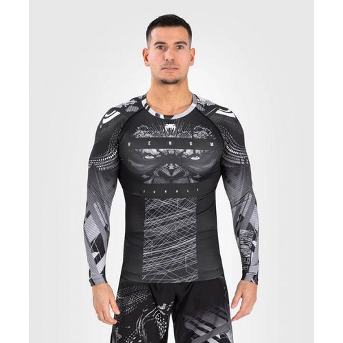 Venum Gorilla Jungle Rashguard Dugi Rukav Crno/Beli M