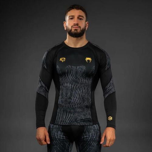 Venum x Chimaev Rashguard Dugi Rukav Crno/Sivi XXL