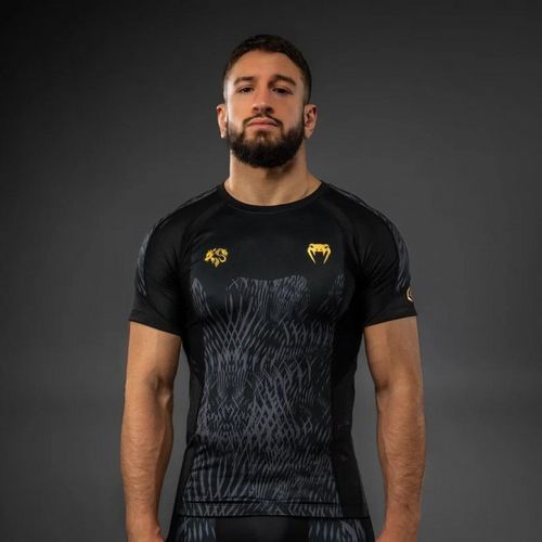 Venum x Chimaev Rashguard Kratki Rukav Crno/Sivi XXL