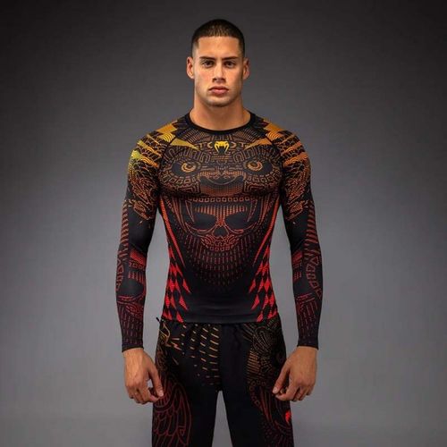 Venum Quetzal Fury Rashguard Dugi Rukav Crno/Crveni/Orange M