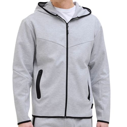 Jack & Jones dukserica Jjcofusion Sweat Zip Hood Noos za muškarce