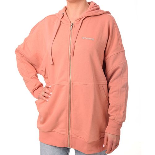 Hummel dukserica Hmlrasy oversize long zip hoodie T921641-2222