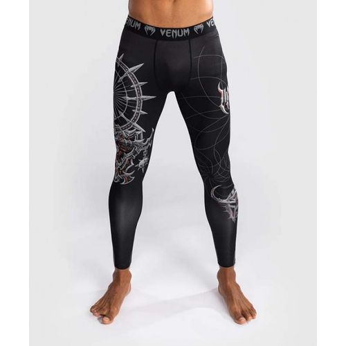 Venum Gladiator 5.0 Muške Helanke Crno/Srebrne M