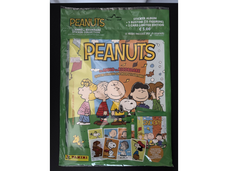 Peanuts …. Snoopy …. Starter pack … NOVO