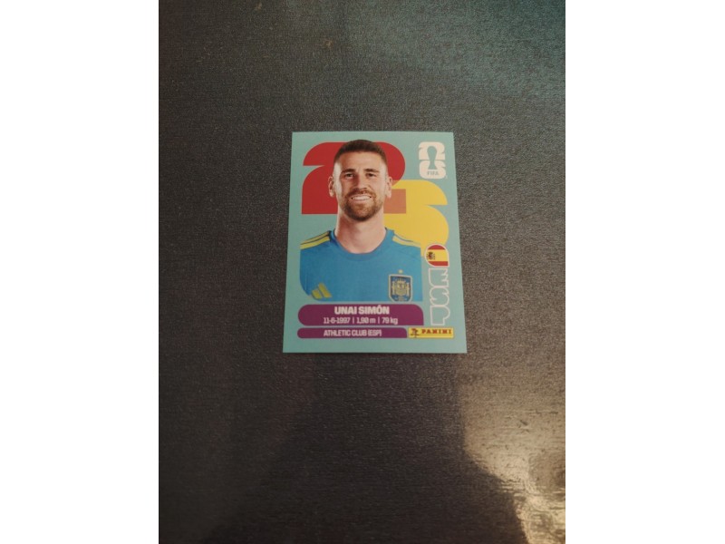 FIFA World Cup 2026 * Panini * ESP. UNAI SIMON * ESP2 *