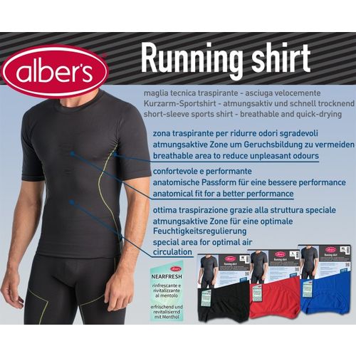 Albers Running Shirt Plava L