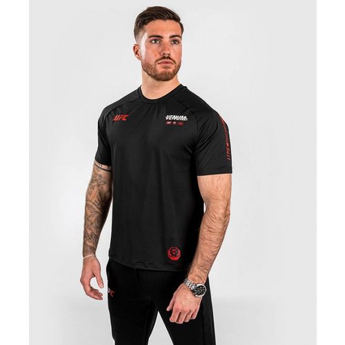 UFC Adrenaline by Venum Authentic Fight Week Kratki Rukav Dry Tech Majica Crna XXL