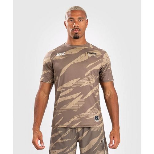 UFC Adrenaline by Venum Authentic Fight Week Dry Tech Majica Kratki Rukav Desert Camo XXL