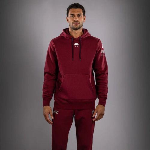 Venum UFC Zenith Authentic Fight Week Duks sa Kapuljačom Burgundy XL