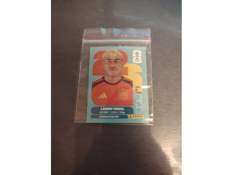 FIFA World Cup 2026 *Panini* ESP. LAMINE YAMAL * ESP15
