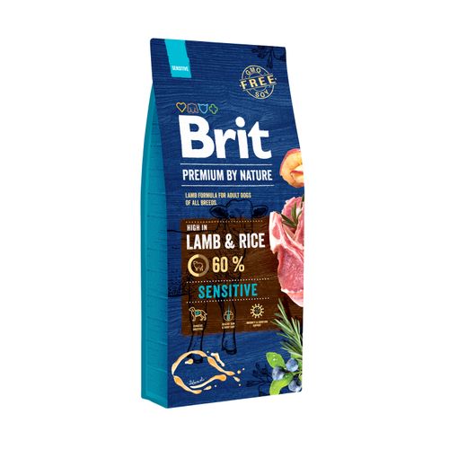 Brit Premium Dog Sensitive jagnjetina 15 kg