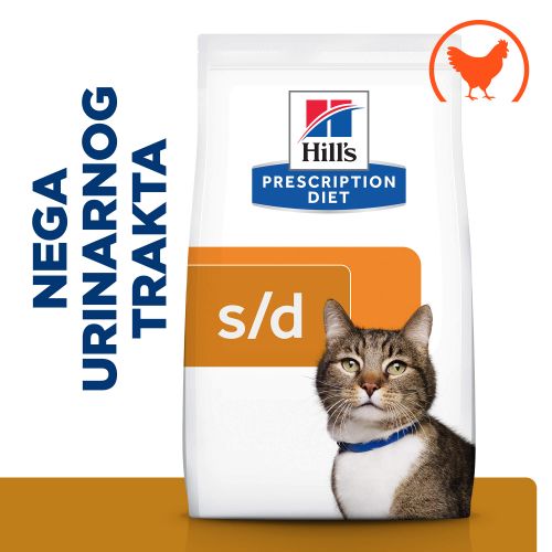 Hill's Prescription Diet s/d Urinary Care Hrana za Mačke sa Piletinom 3 kg