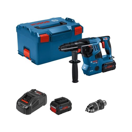 Bosch akumulatorska hamer bušilica GBH 18V-28CF + 2x ProCORE 8 Ah