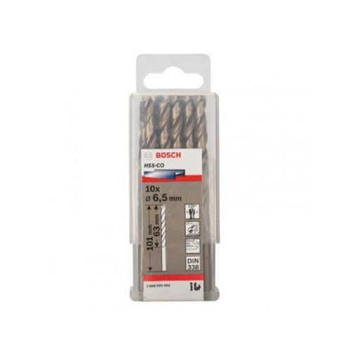 Bosch burgija za metal HSS-Co, DIN 338 6,5 x 63 x 101 mm pakovanje od 10 komada