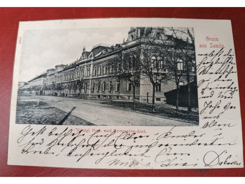 1902. Zemun, Posta- RETKO!