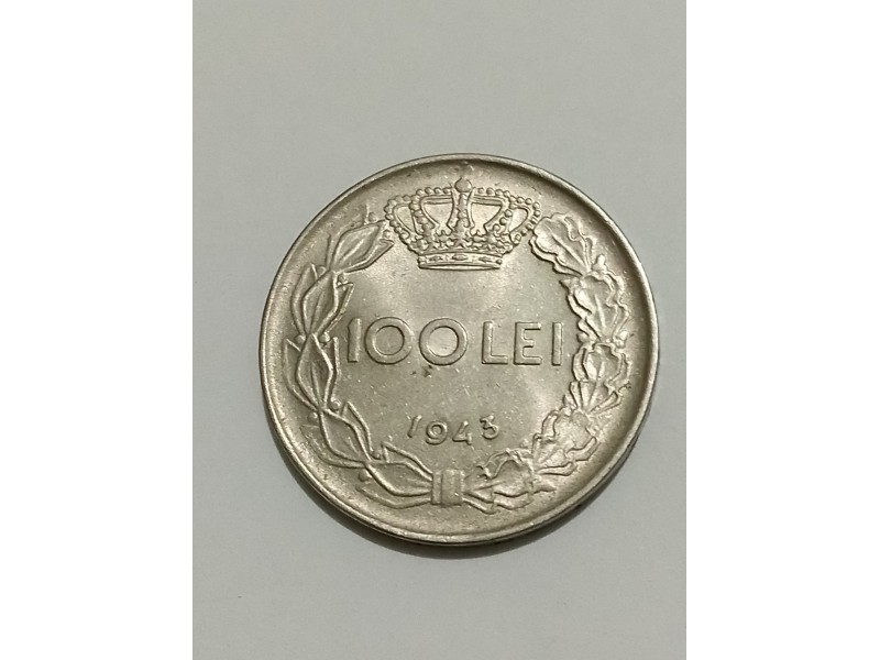 Rumunija 100 leja 1943 XF