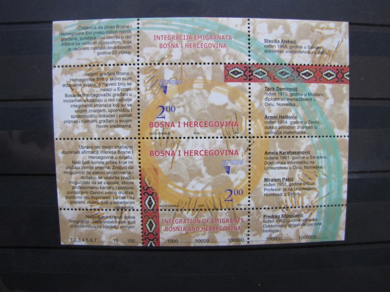 Bosna i Hercegovina 2006 Europa cept **