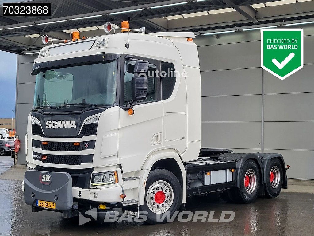 Scania R500 R 6X4 NL-Truck Hydraulic Big-Axle Parkingcooler tegljač