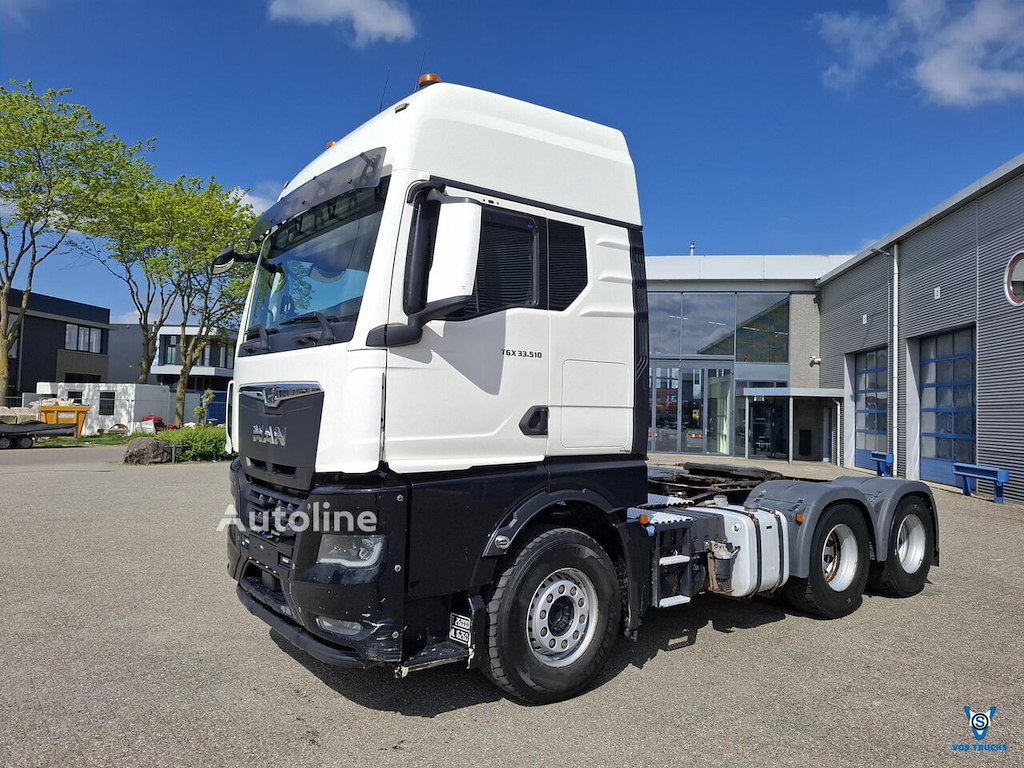 MAN TGX 33.510 / 6X4 / HYDRAULICS / !!ONLY:335411 KM!! / ACC / LWDS tegljač