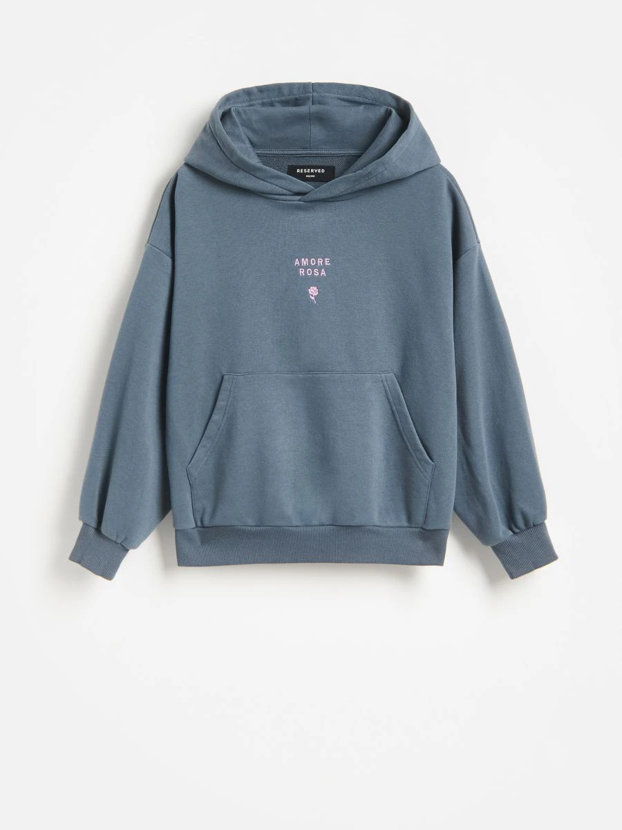 Hoodie širokog kroja