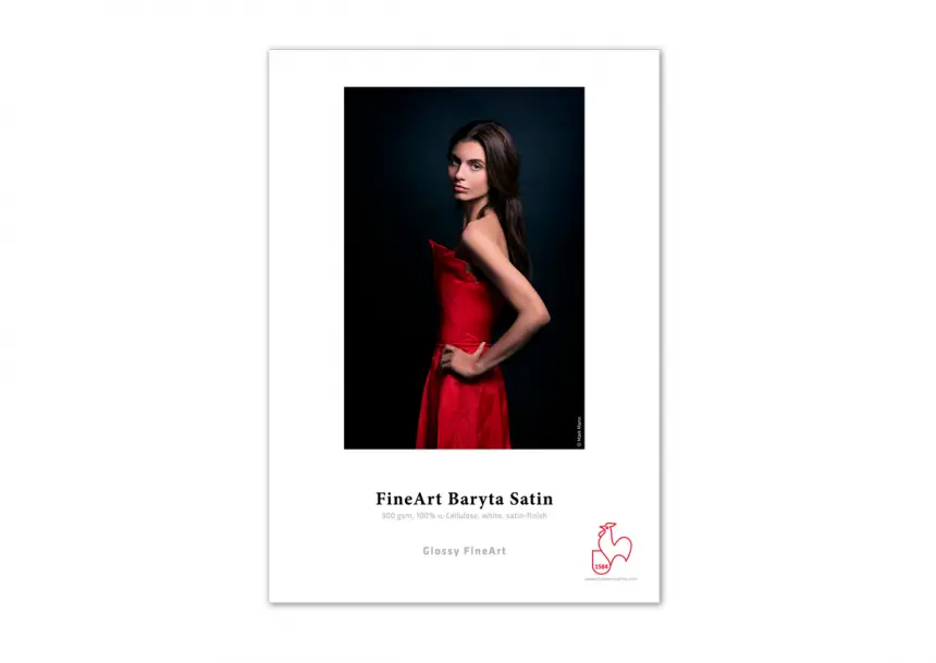 Foto papir Fineart Baryta Satin 300 , A3+ , 25 sheets