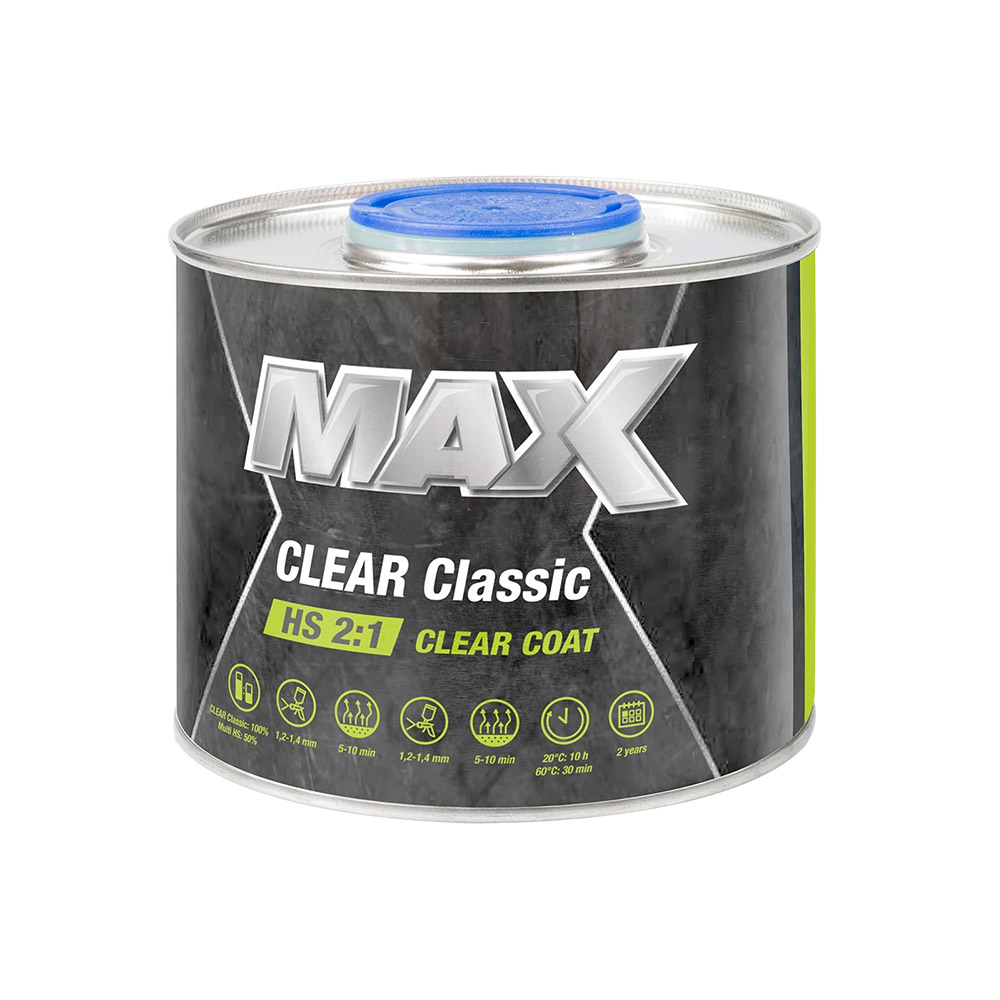 MAX CLEAR CLASSIC HS LAK 2:1 0.5L