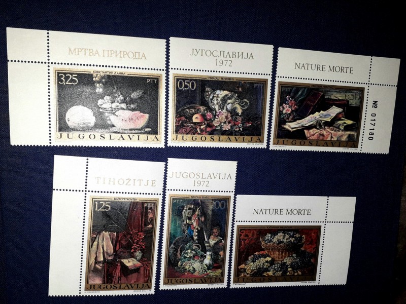 YU 1972 MNH - Mrtva priroda