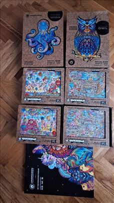 Quezzle puzzle wood - drvene puzzle za odrasle