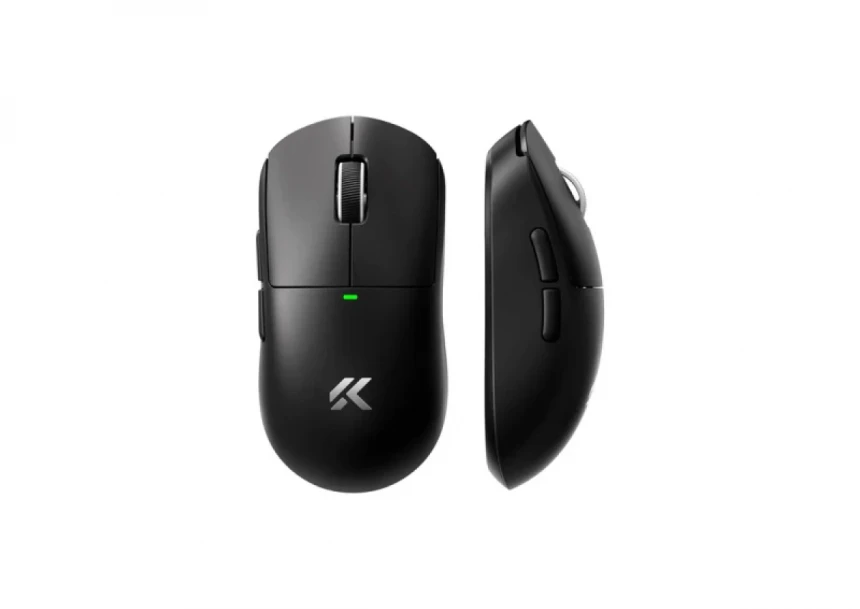 Bežični gaming miš MCHOSE A5 V3 Ultra Black /PAW3395/8KHz pooling/Omron Mechanical