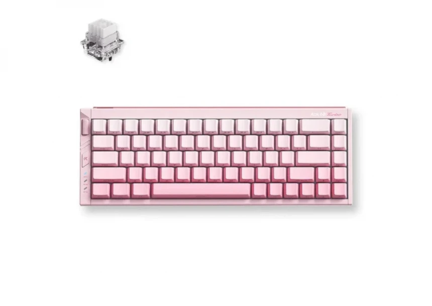 Gaming tastatura MCHOSE Ace 68 Turbo Peachy Pink/Mount Tai Magnetic switch