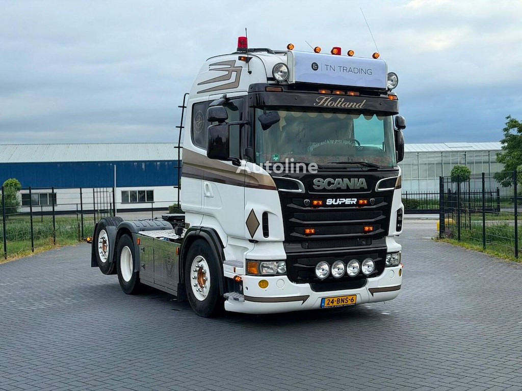 Scania R500 FULL AIR, SMART TACHO 2, SHOW TRUCK, INTERIOR, TOP CONDITIO tegljač