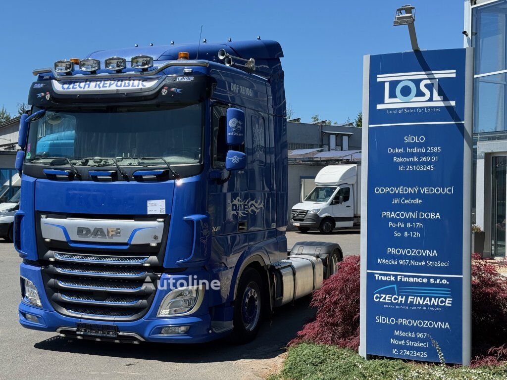 DAF XF480 SC EURO 6 MEGA/lowdeck AIR/AIR tegljač