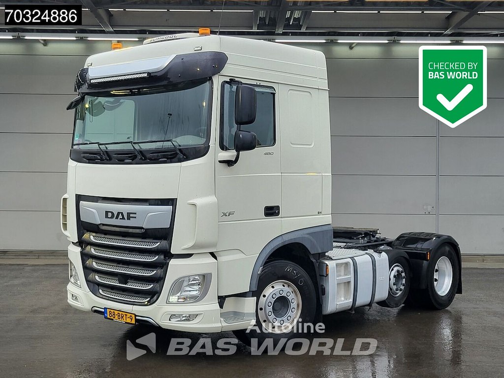 DAF XF 480 6X2 NL-Truck FTP SC Liftaxle Standklima Alcoa's tegljač