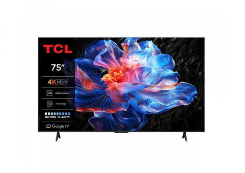 SMART LED TV 75 TCL 7P6K /4K UHD/60Hz/Dolby Audio/frameless/Google TV