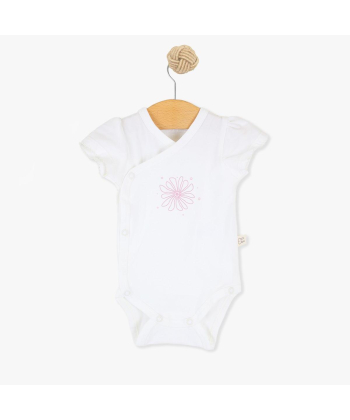 Just Kiddin Baby letnji bodić za devojčice na preklop veličina 56 Floating Fairies Bela