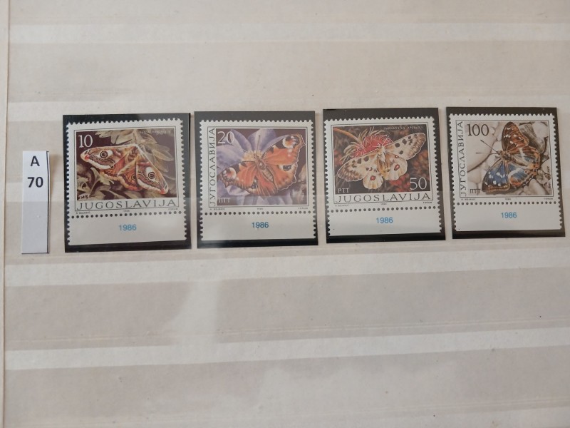 YU '86 LEPTIRI MNH **