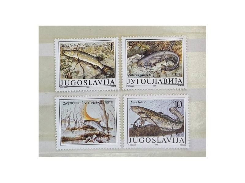 ZAŠTIĆENE ŽIVOTINJSKE VRSTE 1990.
