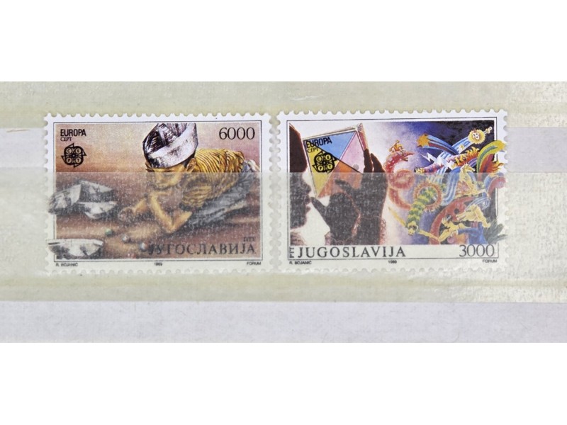 Jugoslavija 1989. Evropa-CEPT